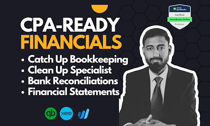 Prepare cpa ready financial statements and bookkeeping by Afaq_khan01 ...