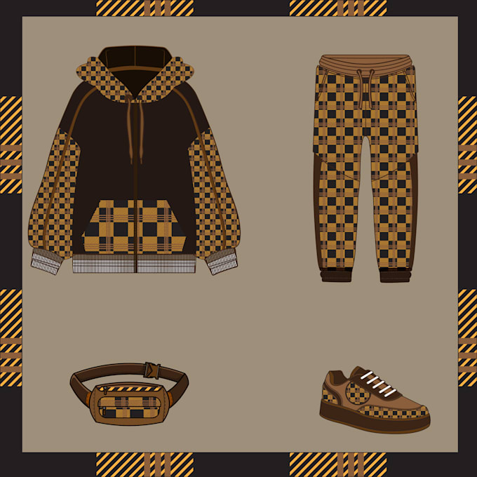 Design custom textile prints and fashion patterns for clothing by ...