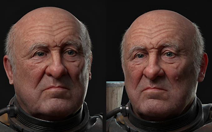 Create 3d realistic character metahuman facial likeness metaverse ...