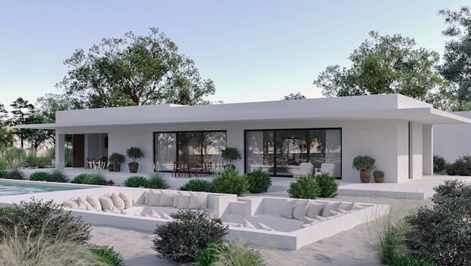 Remodel contemporary apartment exterior,cantilevered roof,outdoor ...