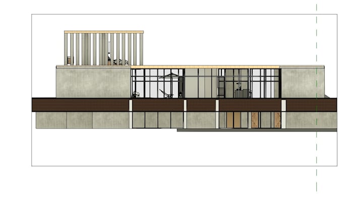 Draw architectural sections and elevations by Logyeid | Fiverr