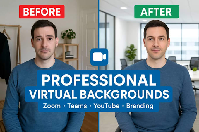 Create unique zoom virtual backgrounds tailored to your brand or style ...