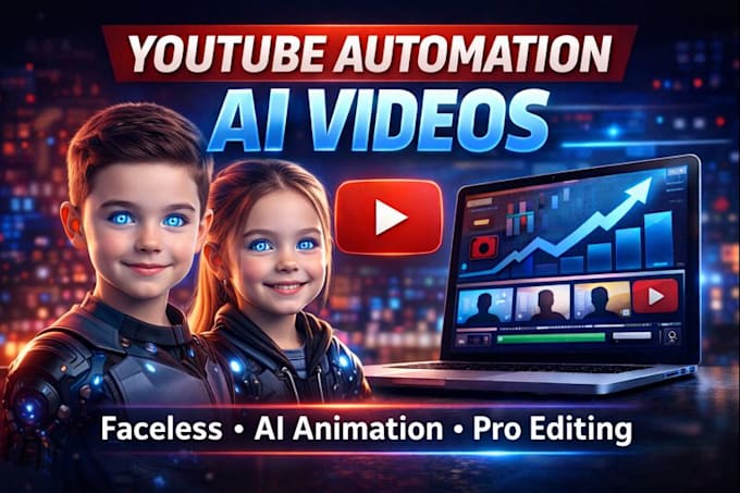 Create youtube automation ai videos with faceless ai animation by ...