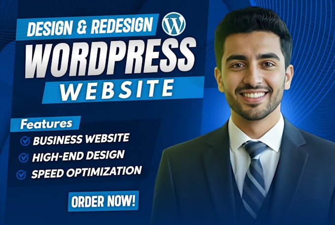 Design wordpress website, website development as a full stack developer ...