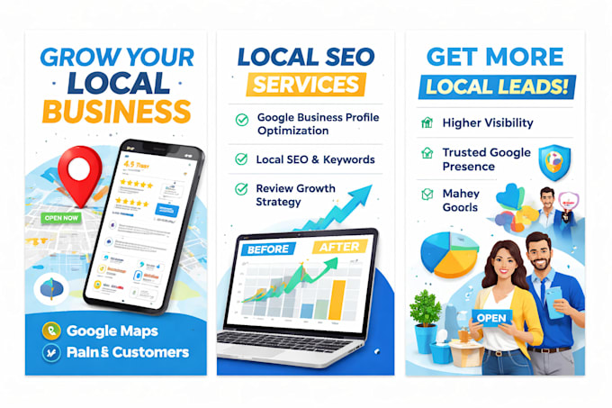 Boost local business growth by Hiraafzal251 | Fiverr