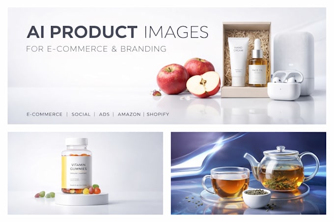 Generate realistic ai product images for your brand by Neurava_studio ...