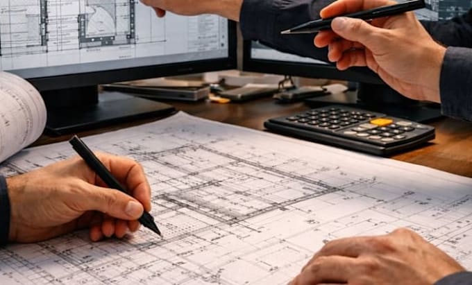 Réaliser des dessins architecturaux, des plans d'ingénierie, apposer le ...