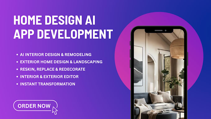 Build an ai home design app with smart room visualization and layout ...