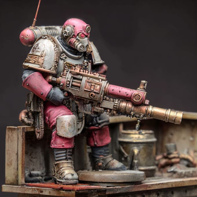 Do custom miniature painting warhammer 40k paint figure by Nymraaren ...