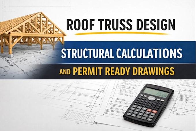 Roof truss design, structural calculations, and permit ready drawings ...