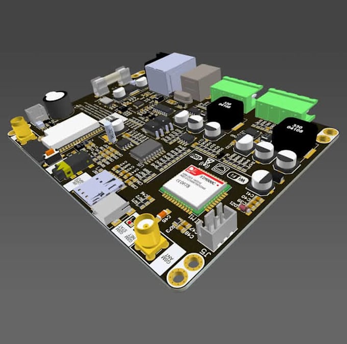 Do pcb design, schematic, redesign optimization with simulation dfm and ...