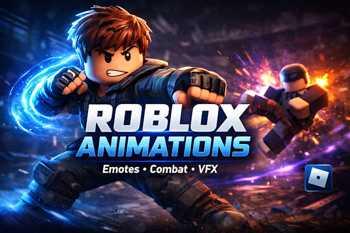 Create smooth roblox animation emotes combat and vfx by David_edison01 ...
