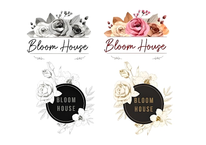 Design a custom hand drawn, botanical, flower, floral logo or any ...