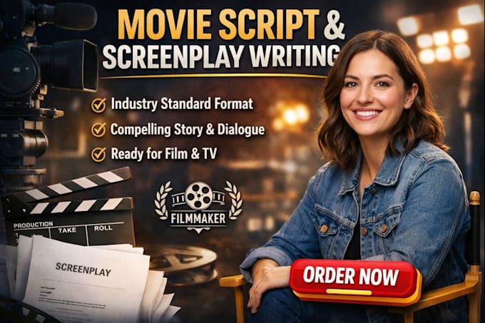 Do movie script screenplay writing for film television series ...