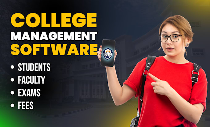 Build college management software with an admin dashboard by Asifjans ...