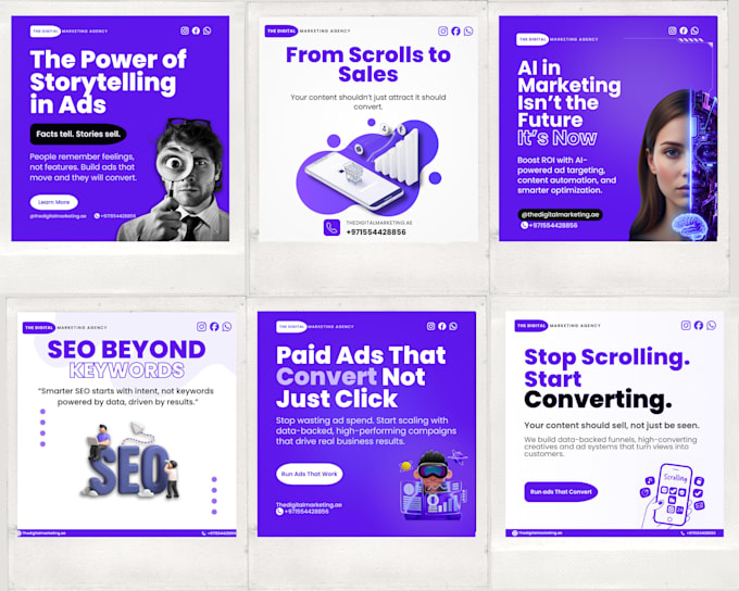 Design professional instagram posts for your business using canva by ...