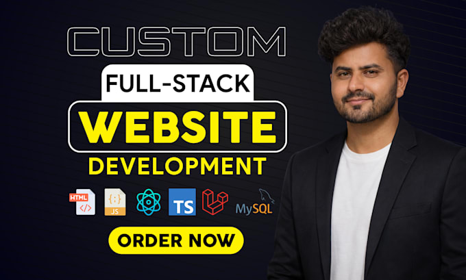 Be your full stack web developer for custom website and web apps by Hindukushsoft | Fiverr