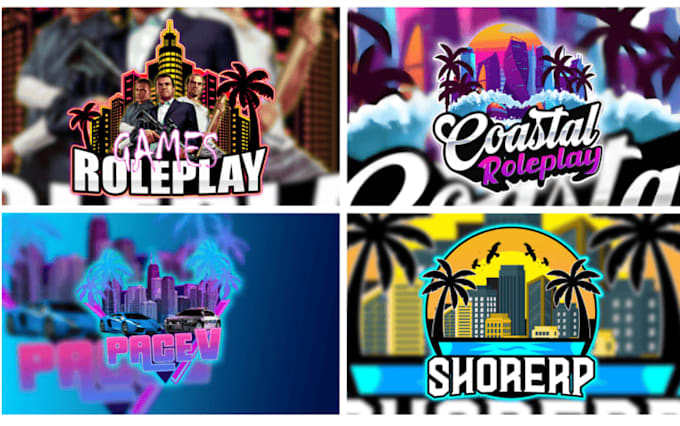 Create a professional gta 5 logo for fivem discord server by M ...