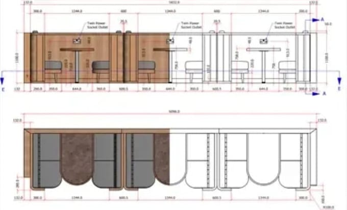 Create 2d and 3d cad drafting for diy woodworking projects and ...