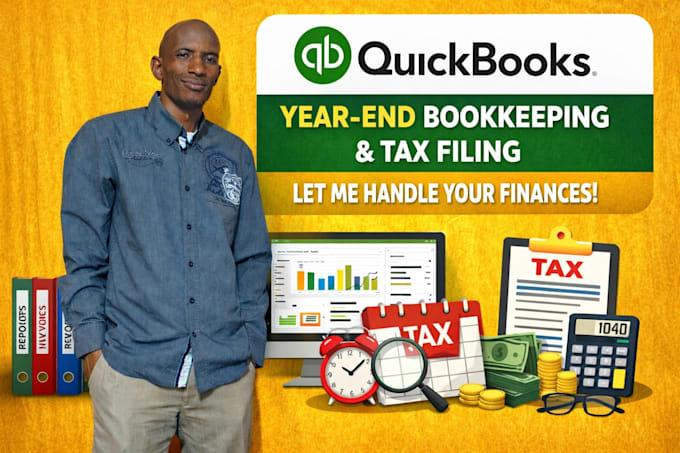 Do quickbooks year end bookkeeping and tax filing services by Charga9 ...