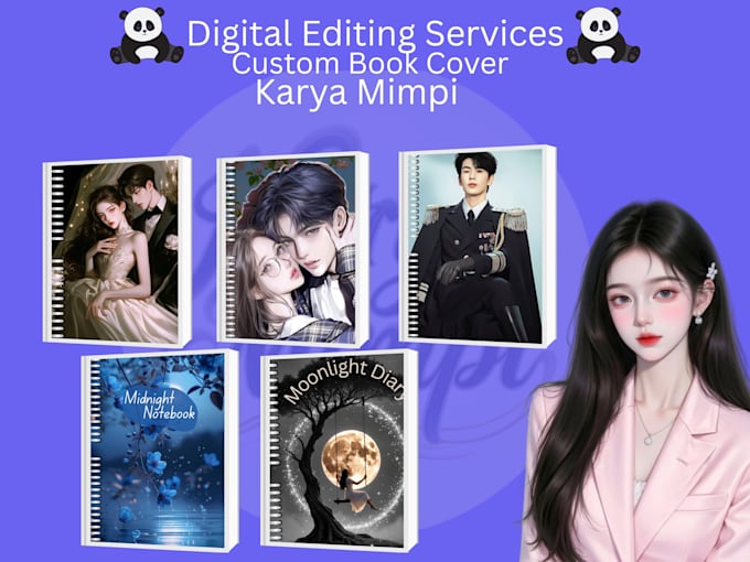 Create custom book covers and digital editing designs by Arabelaangeli ...