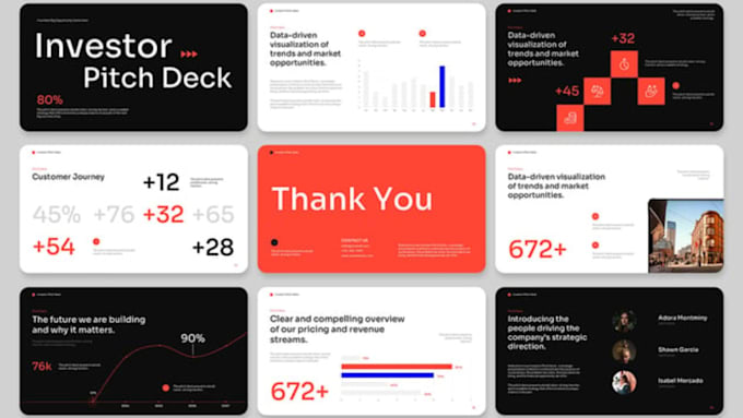 Redesign powerpoint presentation, revamp, improve, update investor ...