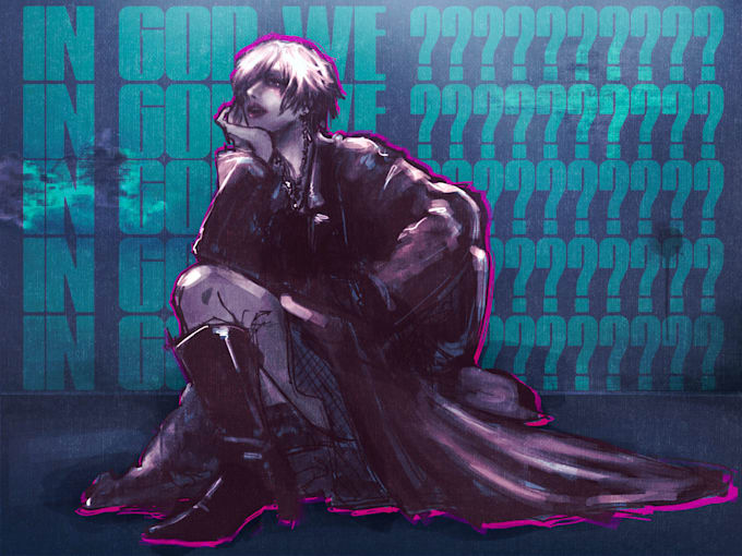 Draw an illustration or fanart in anime or grunge style by Yuu_42t1 ...