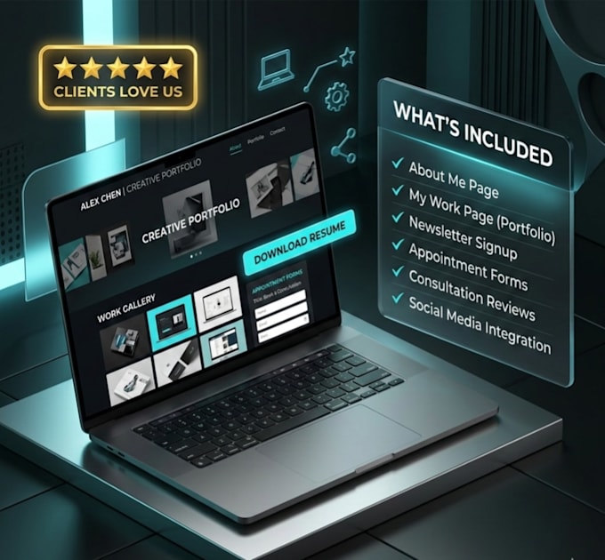Make a premium personal portfolio website for you by Rapidweb_aarav ...
