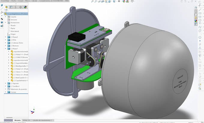 Diseño, modelado 3d, ensamblajes y prototipos en solidworks by ...