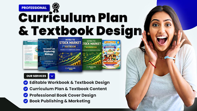 Design, format educational workbook, textbook, curriculum plan, kdp ...