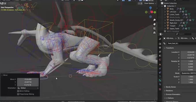 Blend,daz3d,maya 3d animal rigging,eyelid geometry rig,8k texture,cc5 ...