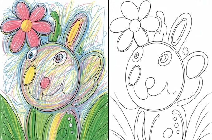 Professionally trace photos into custom coloring pages by Susancolorist ...