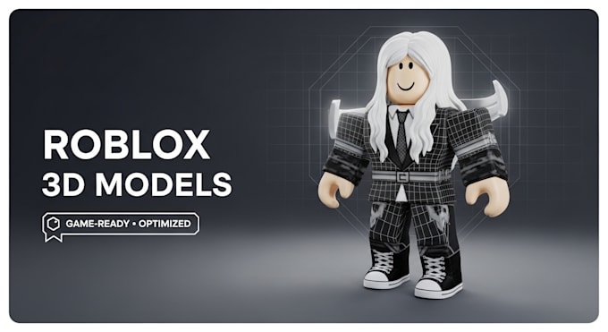 Create custom roblox 3d models for games and assets by Pixel_nest22 ...