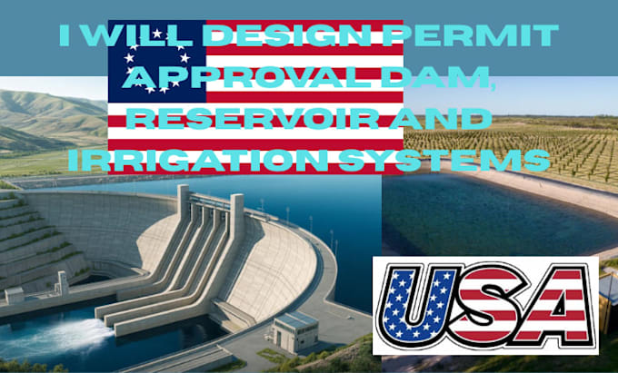 Design dam, reservoir and irrigation systems by Engn_anderson | Fiverr