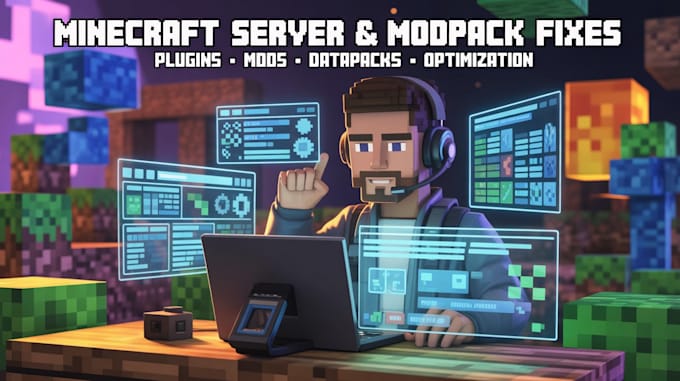Fix Optimize Forge Modpack And Repair Minecraft Server Plugins Mods