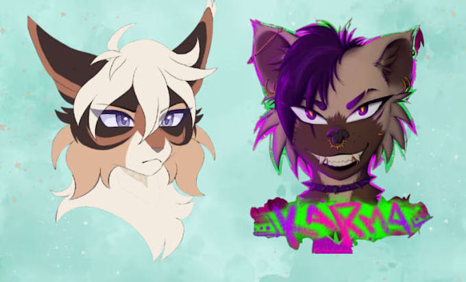 Furry profile picture furry icon furry pfp anthro oc fursona fur ...