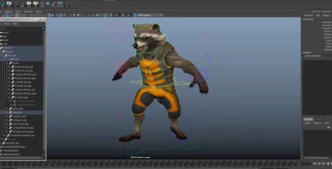 Blender 3d character rigging,face tracking,biped rig,ik fk rig,rokoko ...