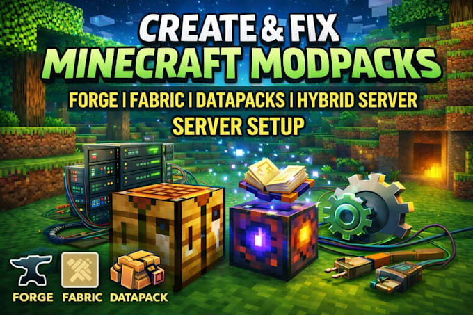 Fix and optimize minecraft modpacks, convert forge mod to fabric ...