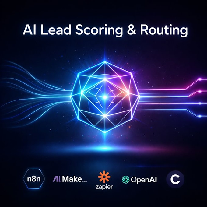 Build ai lead scoring and routing automation by Vidyutworkflow | Fiverr