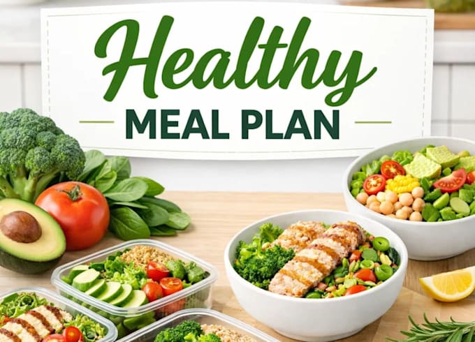 Create a personalized healthy meal plan with easy recipes by Nelson1 ...
