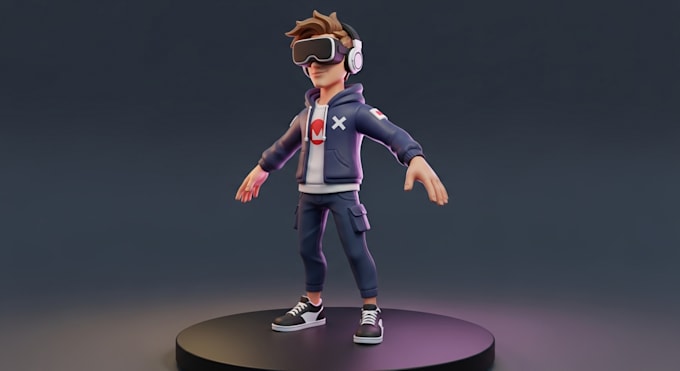3d modeling 3d model 3d character 3d sculpting game assest vrchat ...