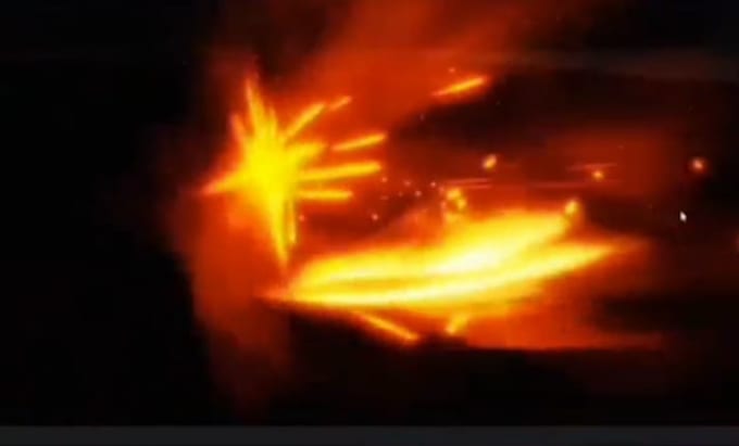 Do roblox realistic fire, cinematic vfx, fire smoke effect, fire rain ...