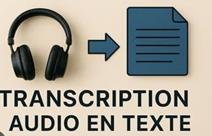 Voy a hacer una transcripción de audio en francés
