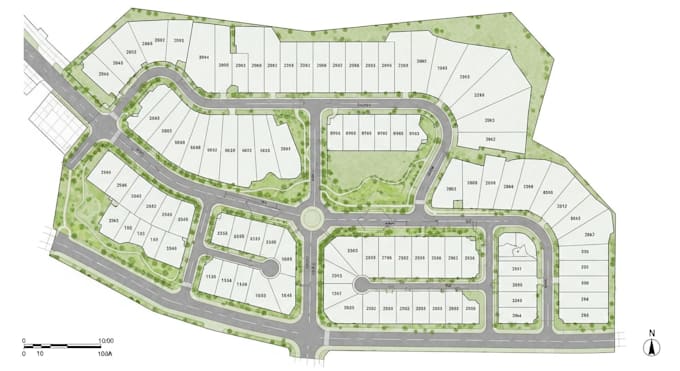 Do land subdivision plan, lot subdivisions, plot map given details for ...