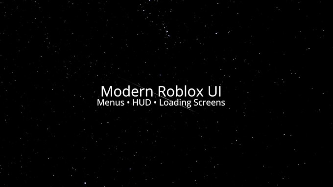 Design modern roblox game ui, menus and hud by Jestkiistasik | Fiverr