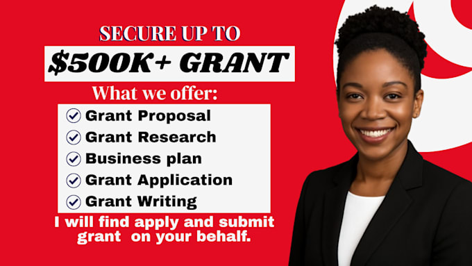 Do small business grant writing, research and write nonprofit grant ...