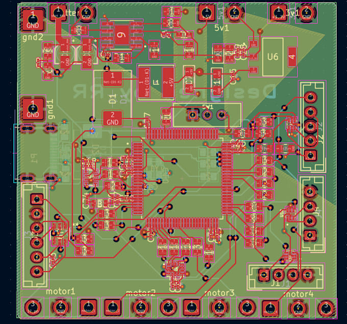 Design professional pcb layouts and schematics in cad by Ritwick__ | Fiverr