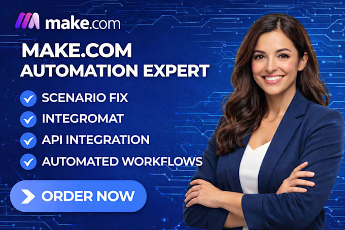 Fix make com automation make com scenario make com expert made com ...