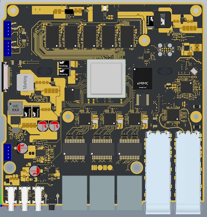 Do professional pcb design, pcb layout, schematic and circuit design by ...