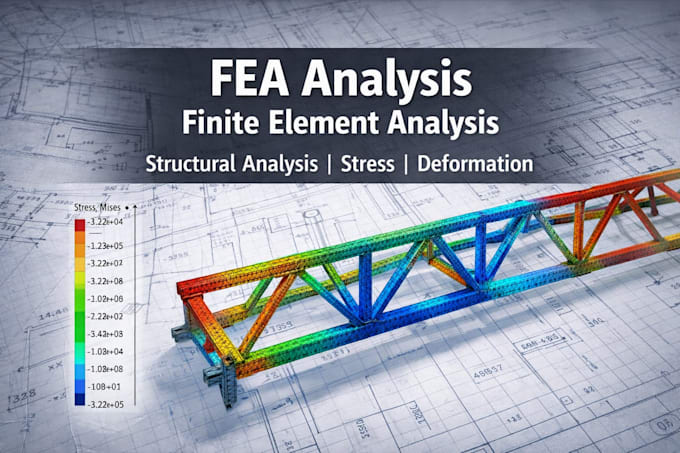 Fea analysis finite element analysis structural analysis stress ...